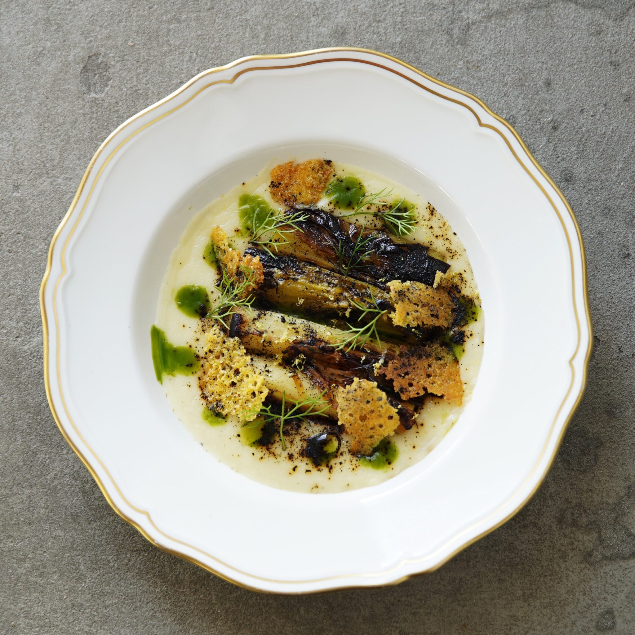 Il porro (quasi bruciato) di Marco Bandieri - Accademia Niko Romito