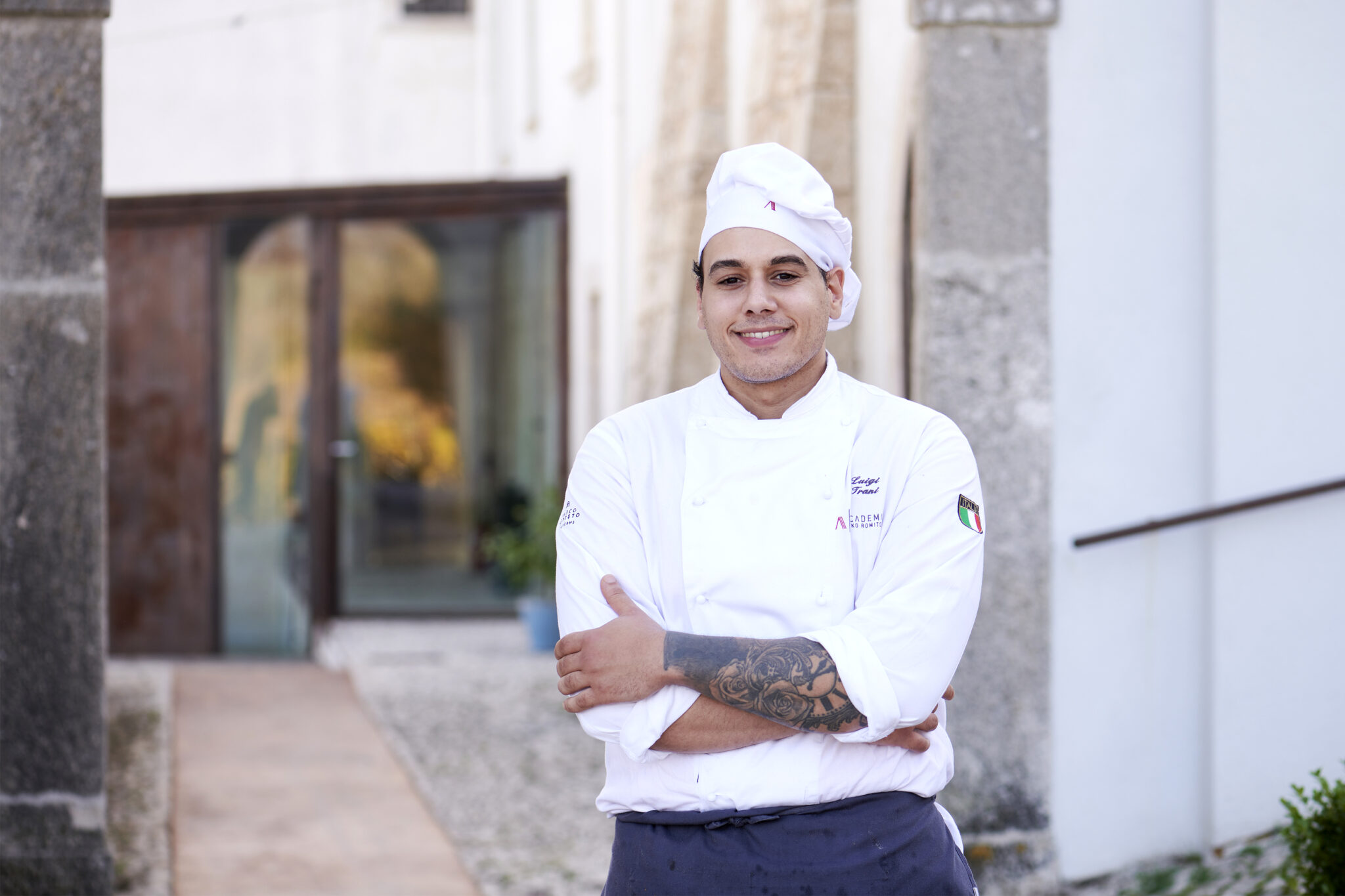 Il pollo e gamberi di Luigi Trani - Accademia Niko Romito